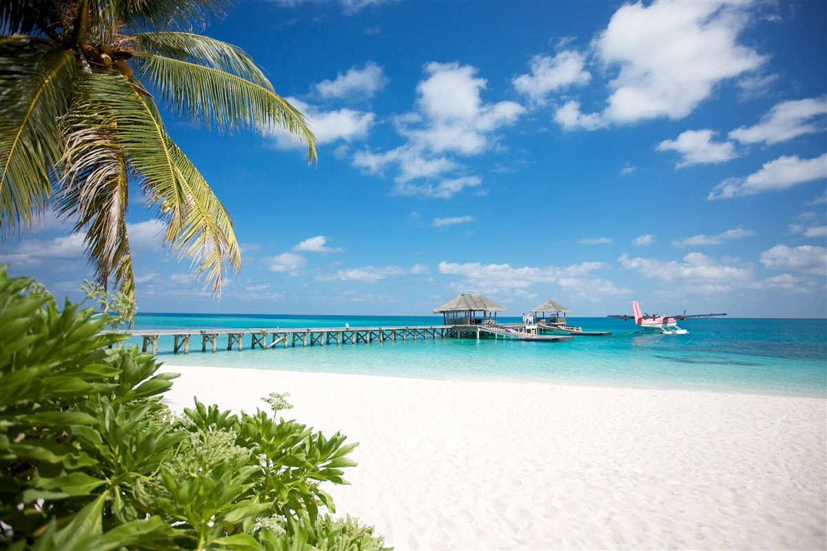 Plage des Maldives » Voyage - Carte - Plan